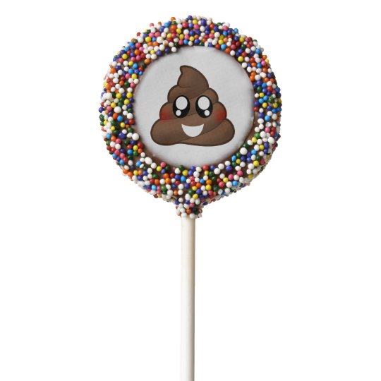 Poop Emoji Chocolate Covered Oreo Pop | Zazzle.com