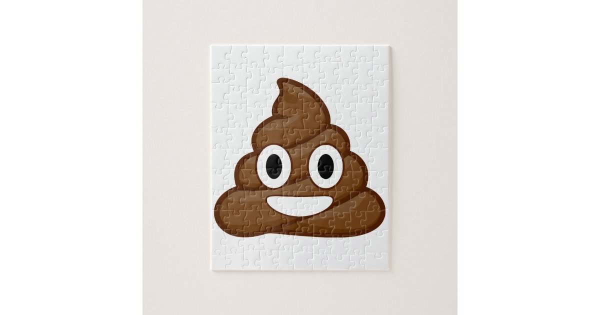 poop emoji jigsaw puzzle | Zazzle