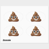 Poop emoji Sticker | Zazzle