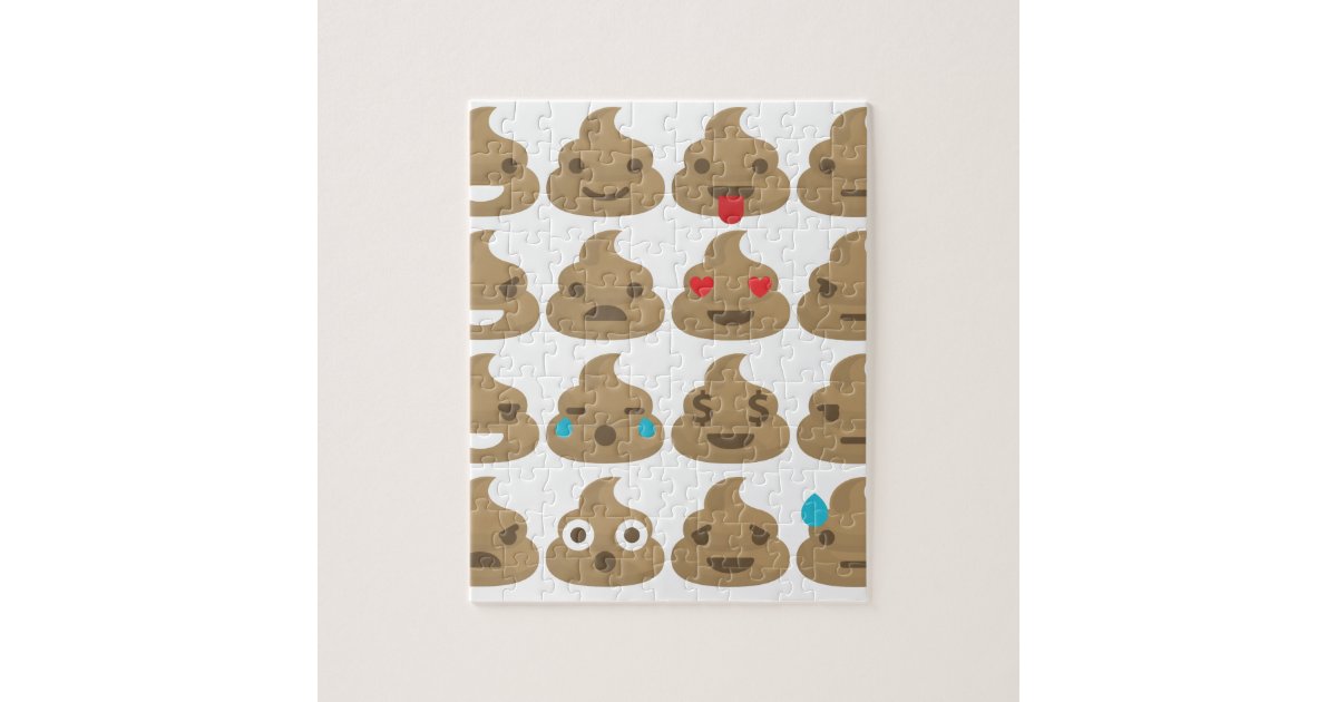 poop emojis jigsaw puzzle | Zazzle