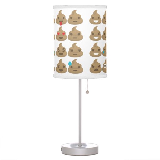 poop emojis lamp | Zazzle