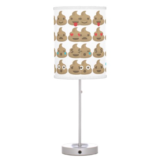 poop emojis lamp | Zazzle