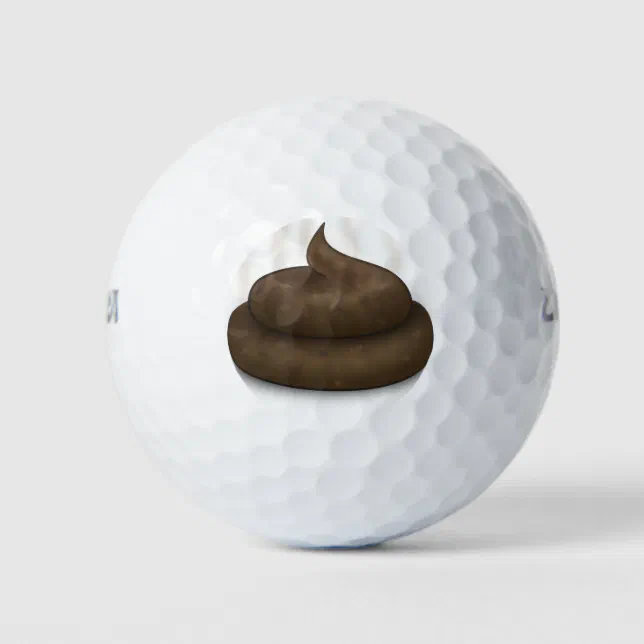 Poop Golf Balls | Zazzle