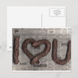 Poop Love Postcard | Zazzle