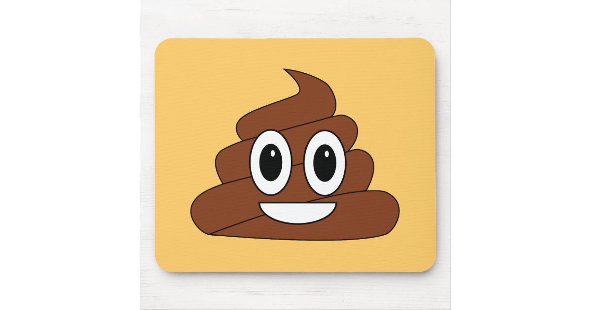 Poop Mouse Pad | Zazzle