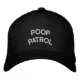 "POOP PATROL" embroidered on cap | Zazzle