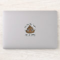 Poop Puns They Da Bomb Funny Poo Pun Sticker | Zazzle