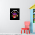 Poop Star Funny Pop Star Pun Dark BG Poster | Zazzle