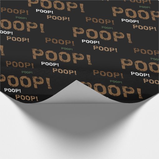 POOP! Wrapping Paper | Zazzle