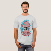 Poorly Drawn Squid Shirt | Zazzle