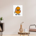 Poot-tato Funny Farting Potato Pun Poster | Zazzle