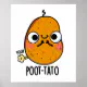 Poot-tato Funny Farting Potato Pun Poster | Zazzle