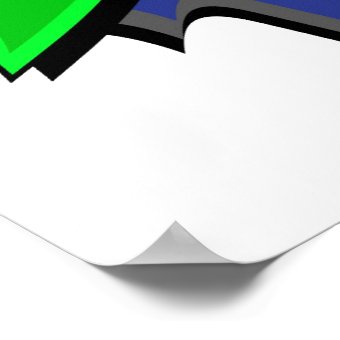 Pop Art Comic Bop! Poster | Zazzle