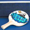 Pop Art Comic Style Bomb Boom! Ping Pong Paddle | Zazzle