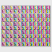 Pop Art Joe Biden Wrapping Paper | Zazzle