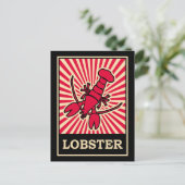 Pop Art Lobster Postcard | Zazzle