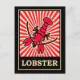 Pop Art Lobster Postcard | Zazzle