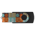 Pop-art pattern - sewing USB flash drive | Zazzle