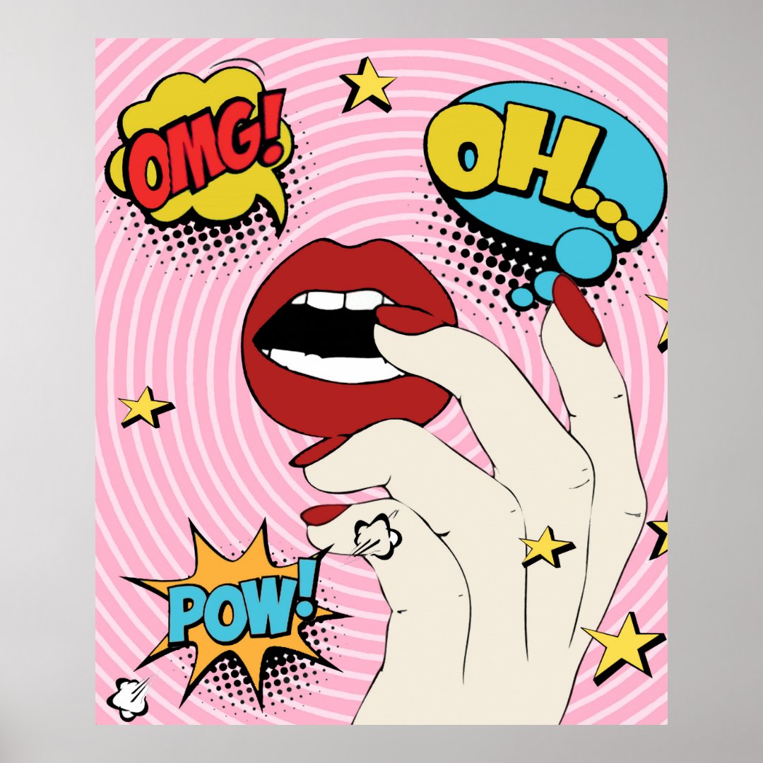 Pop Art Poster | Zazzle