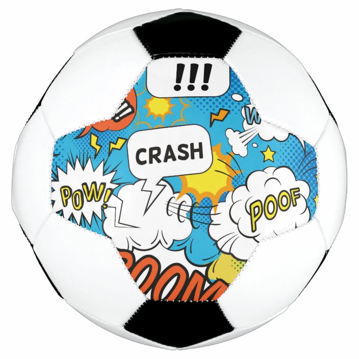 Pop Art Soccer Ball | Zazzle.com