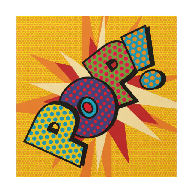 POP Fun Retro Comic Book Pop Art | Zazzle