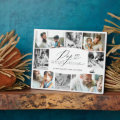 Pop Grateful for Every Moment Photo Collage Plaque | Zazzle