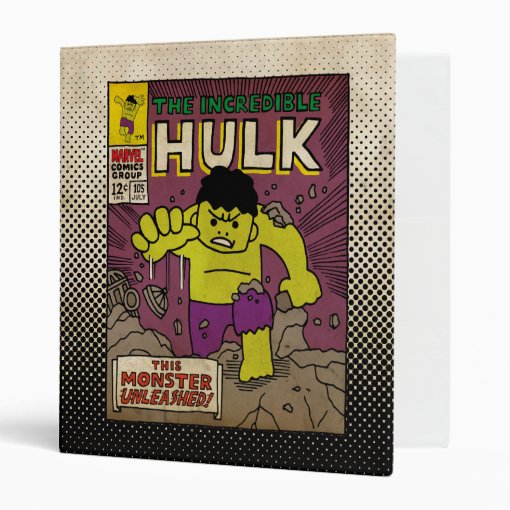 Pop Hulk Comic Cover #105 3 Ring Binder | Zazzle