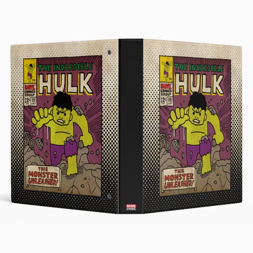 Pop Hulk Comic Cover #105 3 Ring Binder | Zazzle