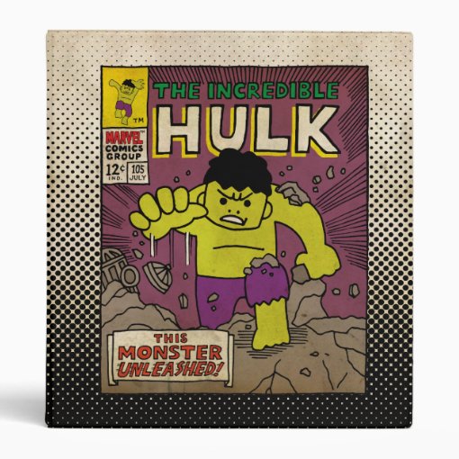 Pop Hulk Comic Cover #105 3 Ring Binder | Zazzle