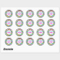 Pop It Birthday Sticker, pop over sticker | Zazzle
