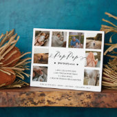 Pop Pop Definition Script Photo Collage Keepsake Plaque | Zazzle