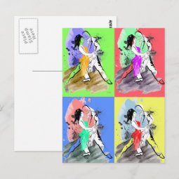Pop Tango Postcard | Zazzle