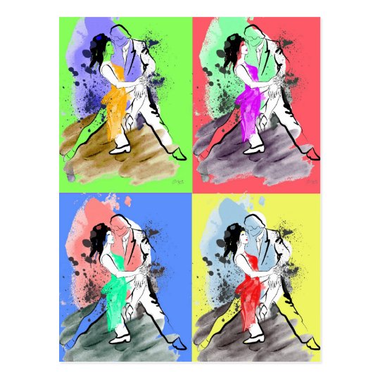Pop Tango Postcard | Zazzle.com
