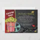 Popcorn and a Movie Sleep over Invitation | Zazzle