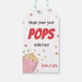 Popcorn Back to School Favor Tags | Zazzle