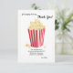 Popcorn Box Thank You Note Invitation | Zazzle