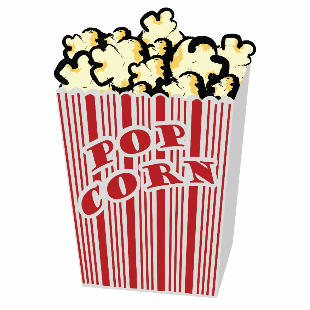 Popcorn Cutout | Zazzle