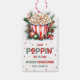 Popcorn Holiday Appreciation Merry Christmas Gift Tags | Zazzle