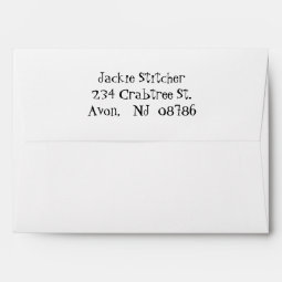 Popcorn Invitation Envelope | Zazzle