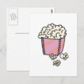 popcorn postcard | Zazzle