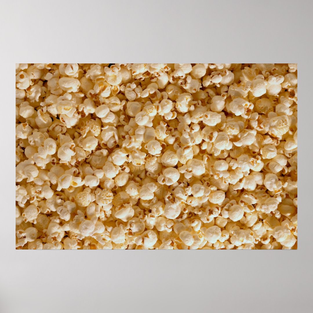 Popcorn Poster | Zazzle
