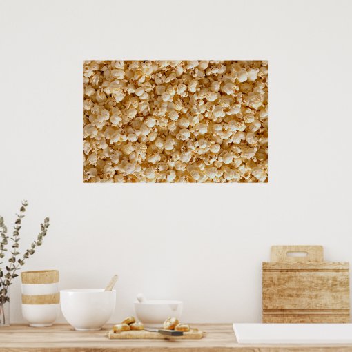Popcorn Poster | Zazzle