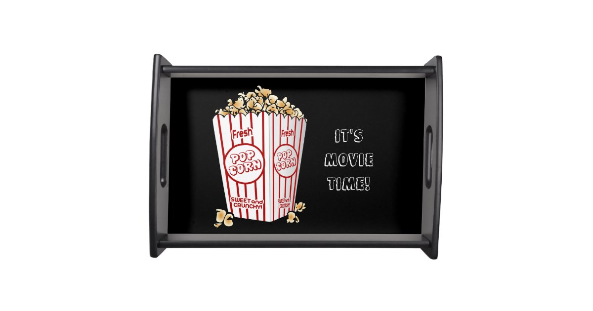 Popcorn Serving Tray | Zazzle