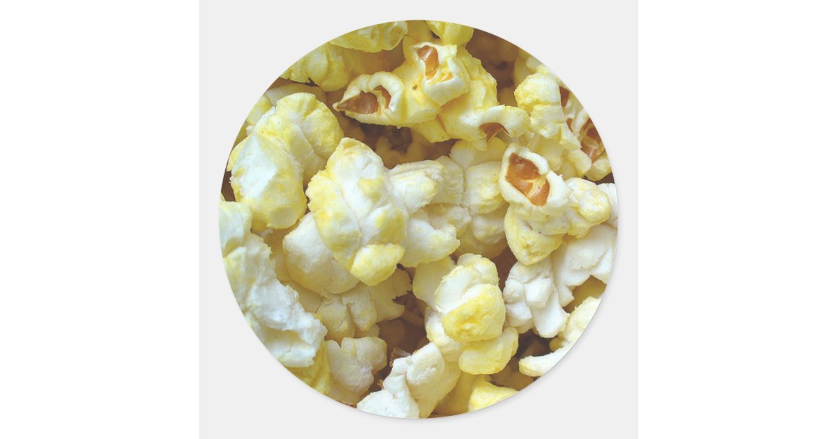 Popcorn Stickers 01 | Zazzle