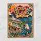 PopCut States Mackinac Island Michigan Paper Art Postcard | Zazzle