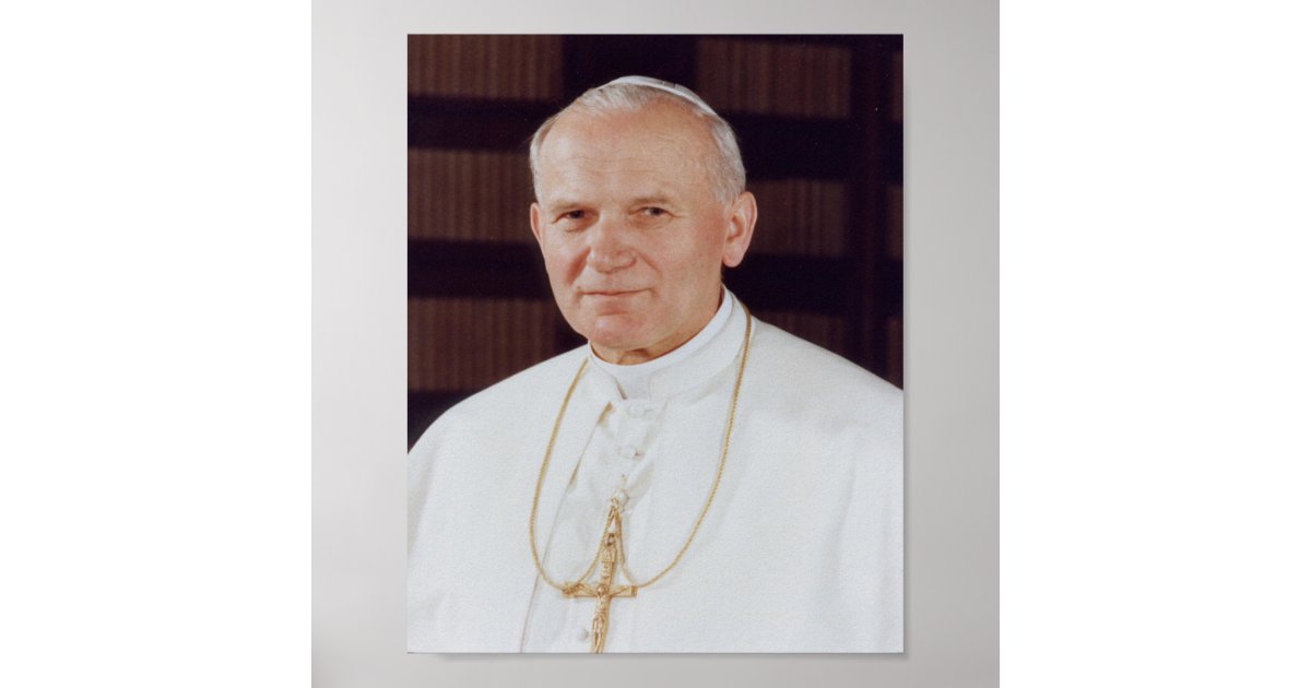 Pope John Paul II Poster | Zazzle