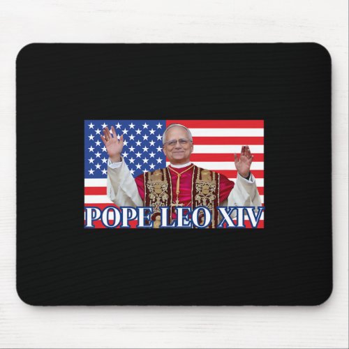 POPE LEO XIV - NEW POPE LEO XIV MOUSE PAD | Gabriel Angel Design