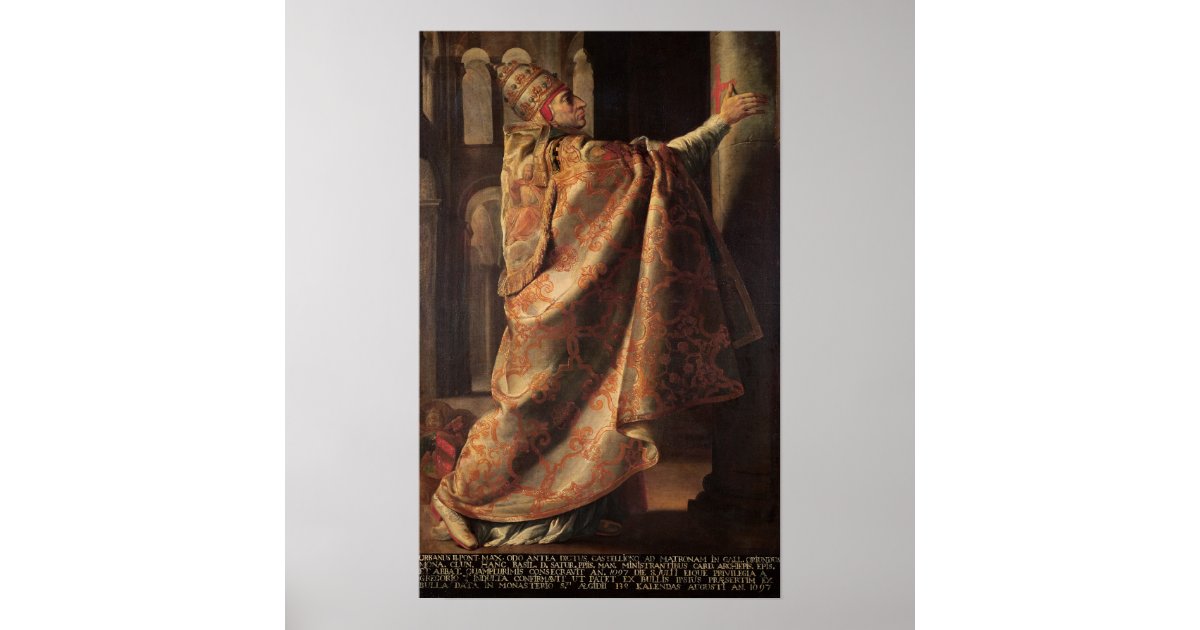 Pope Urban II Poster | Zazzle