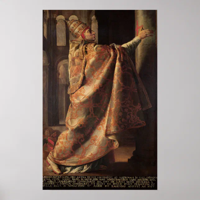 Pope Urban II Poster | Zazzle