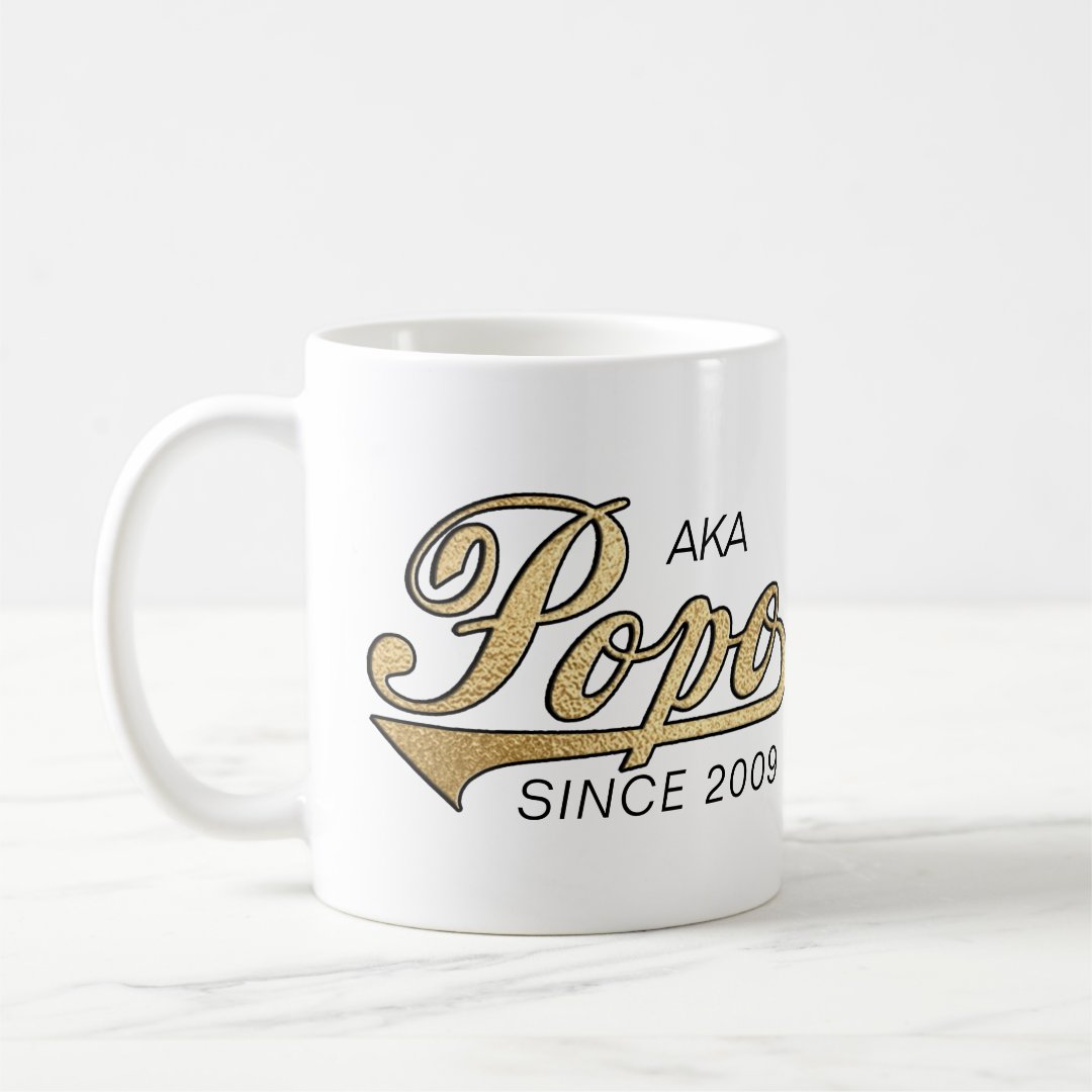 Popo Mug "AKA Popo Since..." | Zazzle